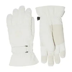 YVES SALOMON Ski Gloves - White