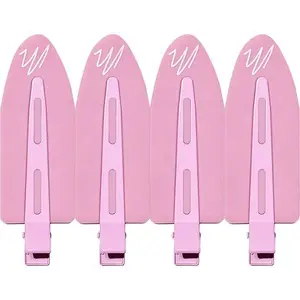 MERMADE HAIR 4-pack Jumbo No-crease Hair Clips - Pink