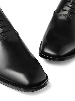 JIMMY CHOO Foxley Leather Oxford Shoes