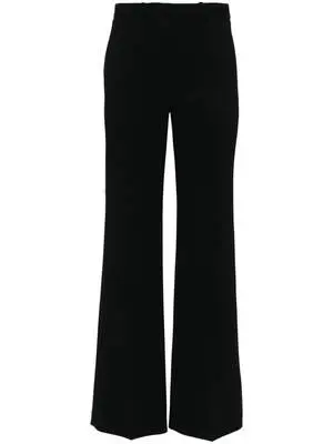 JOSEPH Pressed-crease Flared Trousers