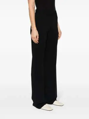 JOSEPH Pressed-crease Flared Trousers