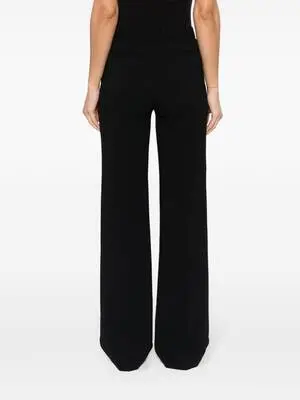 JOSEPH Pressed-crease Flared Trousers