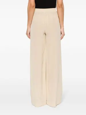 JOSEPH Silk Wide-leg Trousers