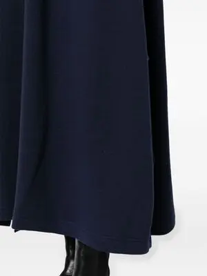 Yohji Yamamoto High-waist Pleated Midi Skirt