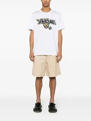 Iceberg Graffiti Logo-print Cotton T-shirt