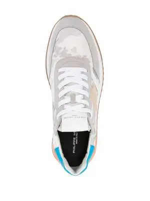 Philippe Model Tropez 2.1 Lace-up Sneakers - Grey
