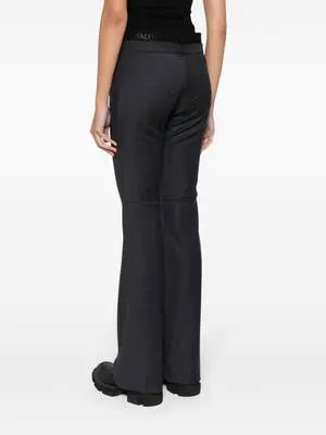 HALFBOY Logo-waistband Flared Trousers