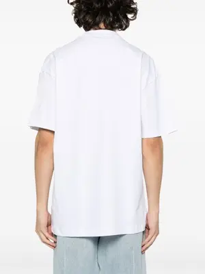 Palm Angels New York Monogram-print T-shirt - White