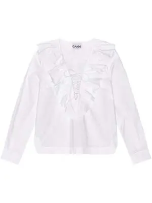 Women's Organic Cotton Button-Front Blouses