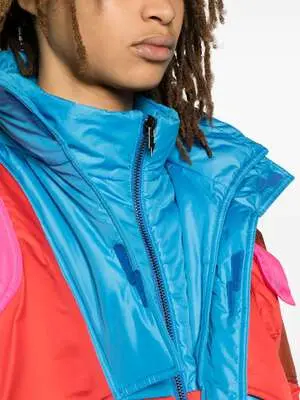 MEMBERS OF THE RAGE Colour-block Puffer Jacket