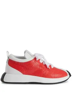 Women's Perforated Design Sneakers