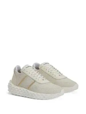 GIUSEPPE ZANOTTI Urchin Leather Sneakers - White