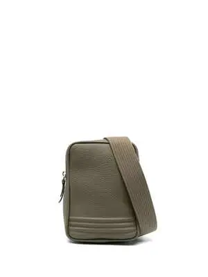 DELAGE Leather Sling Bag - Green