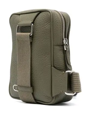 DELAGE Leather Sling Bag - Green