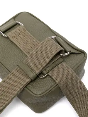 DELAGE Leather Sling Bag - Green