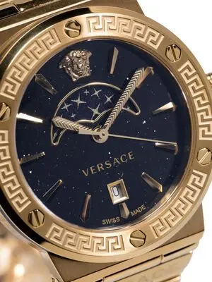 Versace Greca Logo Moonphase 38mm Watch