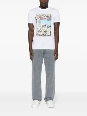 Dsquared2 Logo-print Cotton T-shirt