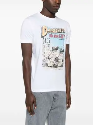 Dsquared2 Logo-print Cotton T-shirt