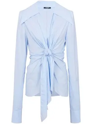 Balmain Gingham-check Cotton Shirt