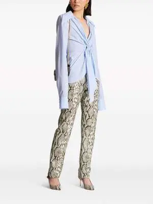 Balmain Gingham-check Cotton Shirt