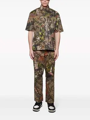 LOCAL AUTHORITY LA La Slash Camouflage-pattern Shirt
