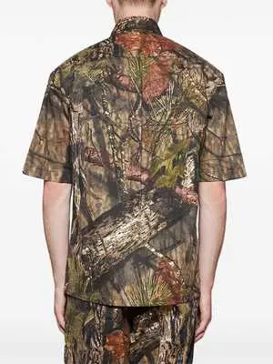 LOCAL AUTHORITY LA La Slash Camouflage-pattern Shirt