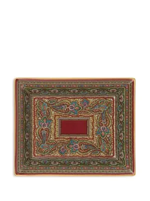 Etro Paisley-print Porcelain Tray