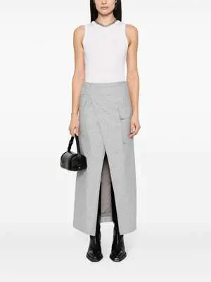Remain Birger Christensen Front-slit Maxi Skirt