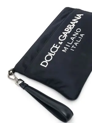 Dolce & Gabbana Logo-appliqué Clutch