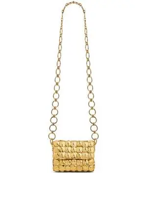 Rabanne Mini Sparkle Crossbody Bag