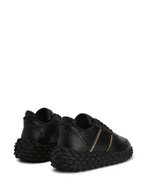 GIUSEPPE ZANOTTI Urchin Leather Sneakers - Black