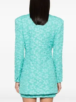ROTATE BY BIRGER CHRISTENSEN Textured Double-breasted Blazer
