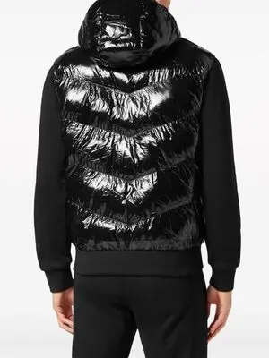 PLEIN SPORT Logo-appliqué Padded Jacket