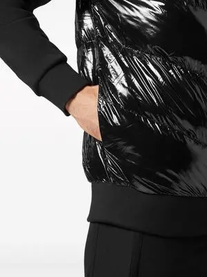 PLEIN SPORT Logo-appliqué Padded Jacket