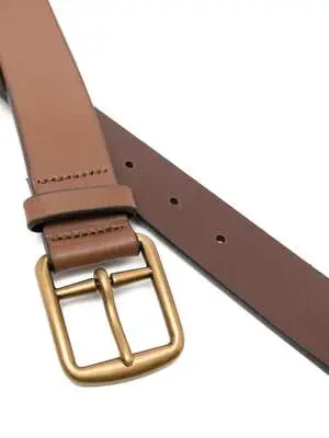 Polo Ralph Lauren Saddler Leather Buckle Belt