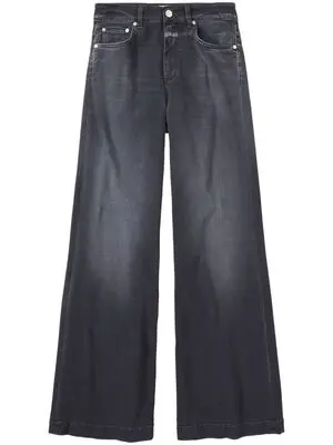 Closed Wide-leg Jeans - Black