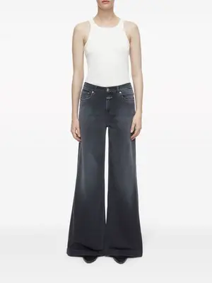Closed Wide-leg Jeans - Black