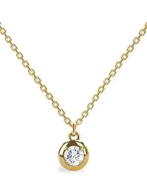 PRAGNELL 18kt Yellow Diamond Skimming Necklace - Gold