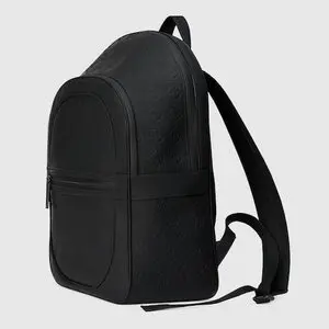 Gucci Gg Rubber-effect Leather Backpack