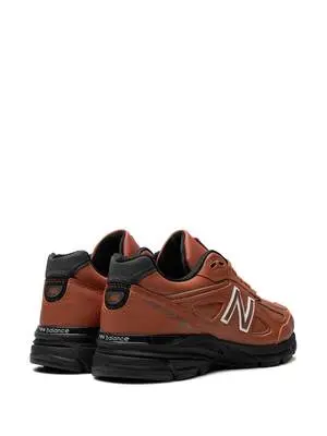 NEW BALANCE X Teddy Santis 990v4 Made In Usa Sneakers - Brown