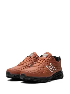 NEW BALANCE X Teddy Santis 990v4 Made In Usa Sneakers - Brown