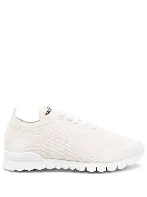 Kiton Knitted Cashmere Sneakers - Neutrals