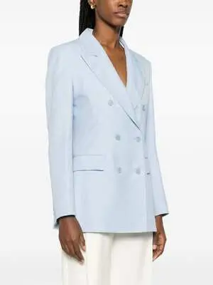 P.a.r.o.s.h Raisa Double-breasted Blazer - Blue