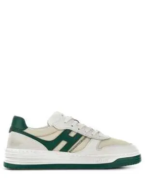 Hogan H630 Logo-patch Sneakers - White