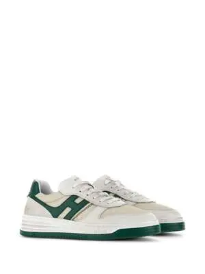 Hogan H630 Logo-patch Sneakers - White