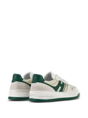 Hogan H630 Logo-patch Sneakers - White