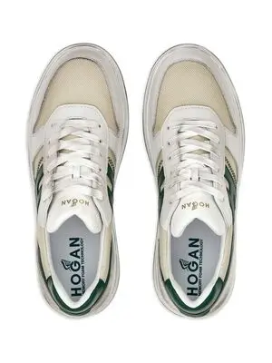 Hogan H630 Logo-patch Sneakers - White
