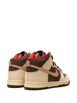 Nike Dunk High Baroque Sneakers - Brown