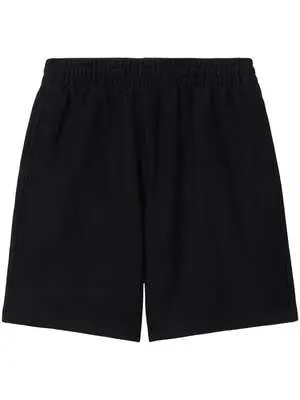 Burberry Logo-appliqué Cotton Shorts