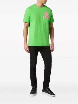 Philipp Plein Skull&bones-print Cotton T-shirt